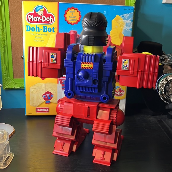 Playskool | Office | Vintage 995 Playdoh Playskool Dohbot The Awesome ...